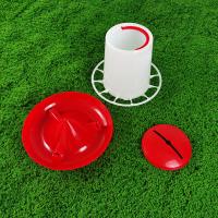 China Waterproof Plastic Cylinder Feeder Accessories Maximize Poultry Farm Potential for sale