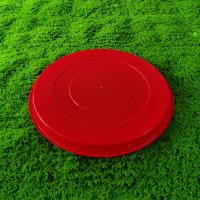 China Convenient Lightweight Red Feed Feeding Tray Easy to Clean Breeding Tool for Chickens for sale