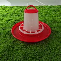 China Portable Durability Chicken Feeding Tray for Farms Retail - Lightweight Red for sale