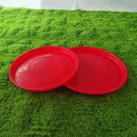 China Circular Plastic Chicken Feeding Tray for Long Life span Breeding Chickens for sale