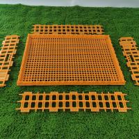 China Secure Locking Poultry Turnover Box Easy To Clean Hygienic Design For Safe Poultry Farming for sale