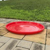 China Circular Plastic Chicken Feeding Trays Enhanced Feed Efficiency Long Life Span for sale