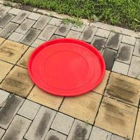 China Circular Plastic Chicken Feeding Trays Enhanced Feed Efficiency Long Life Span for sale