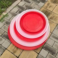China Circular Plastic Chicken Feeding Trays Sturdy And Durable for sale