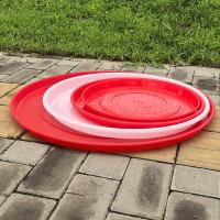 China Circular Plastic Chicken Feeding Trays Sturdy And Durable for sale