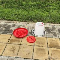 China Ducks Care Freestanding Poultry Feeder For 30 KG for sale