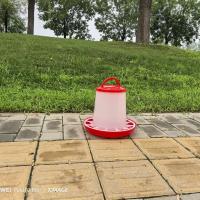 China Ducks Care Freestanding Poultry Feeder For 30 KG for sale