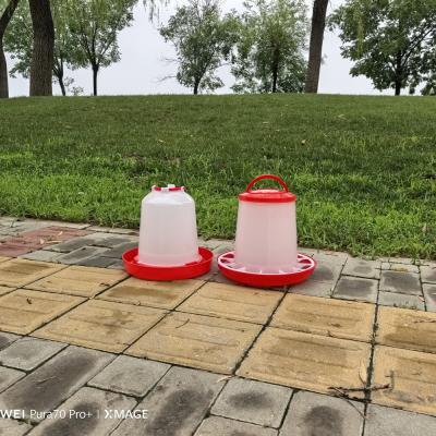 China Cylinder Poultry Feeder For Chickens Ducks Geese Turkeys for sale