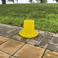 China 2.7L Plastic Diy Chicken Feed Bucket Round Design for sale