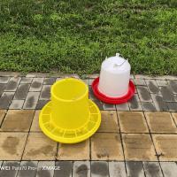 China 11L Poultry Feeder Large Capacity Ducks Chicken Feed Bucket for sale