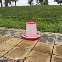 China Freestanding Plastic Poultry Feeder 1L-12L Clean Dry for sale