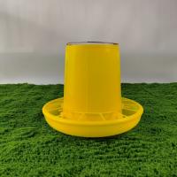 China Hanging Poultry Feeder Bucket Standard Weight Yellow for sale