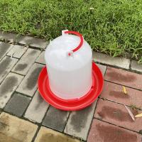 China Cylindrical Poultry Drinker For Broiler Watering Lines Hydration Station Water Feeders for sale