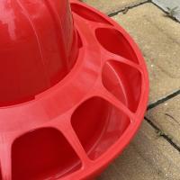 China Cone Shaped plastic poultry drinker Durable Effective Watering for sale