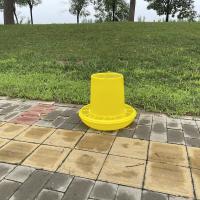China Liter Volume Round Plastic Poultry Feed Bucket for sale