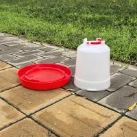 China Anti Drip Poultry Drinker Red Color For Easy Identification Of Water Level In Farm for sale