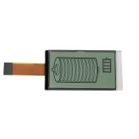 China 18PIN FPC Connect Custom LCD Display Screen TN Segmented Black Characters for sale