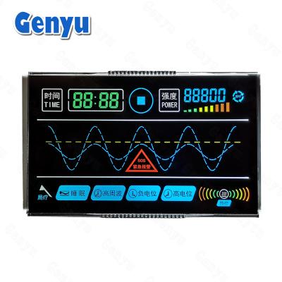 China Color Segments White Backlight VA LCD Display 40 PIN For Medical Device for sale
