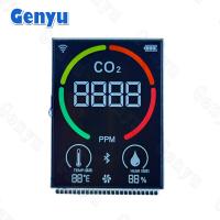 China 2.5 Inch VA LCD Display 4 Digit 7 Segment Screen 24PIN For Carbon Dioxide Detector for sale