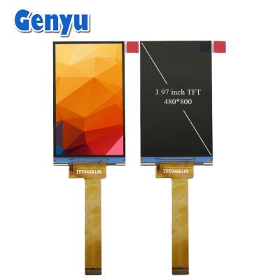 China 3.97Inch TFT LCD Panel IPS 480x800 Resolution WVGA MIPI 24pin FPC 0.5mm Pitch for sale