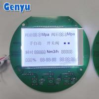 China FSTN Segment LCD Display Module Customized PCB Board White Screen for sale