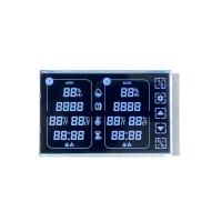 China Customized Size 3.3V VA Touch LCD Screen Segment Display White Digits 78PIN for sale