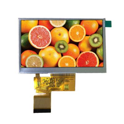 China 4.3 Inch TFT LCD Display Module 480x272 RGB Interface for sale