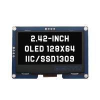 China 2.42 Inch OLED Display Module LCM 4 PIN IIC I2C SSD1309 Driver 128x64 Dots in Genyu White/Blue/Yellow/Green for sale