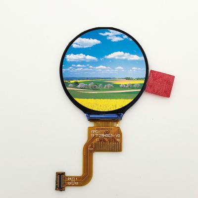 China 4SPI Interface 1.3 inch Tft Lcd 240X240Dots Ips Gc9A01 14Pin Zip Fpc Round Lcd Display For Smart Watches Round Display for sale