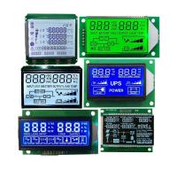 China Backlight Optional Colors 16 Segment TN LCD 14 Segment Large 7 Segment LCD Display Digit HTN STN Monochrome Display for sale