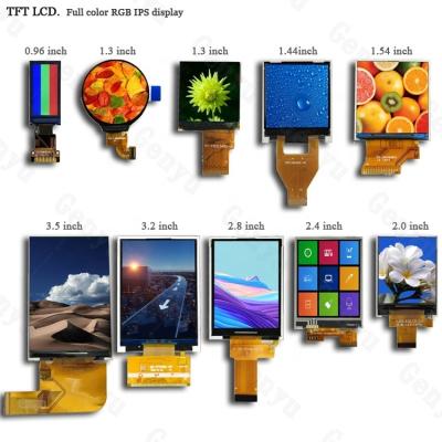 China 2.4 Inch IPS TFT LCD Display with Wide Viewing Angle, 18-pin Soldering FPC, and ISO9001:2015 Certification for Automotive Applications for sale