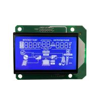China 5.0V Operating Voltage Custom Segment Display for Solar Inverter HTN LCD Blue Screen Module -10- 60C for sale