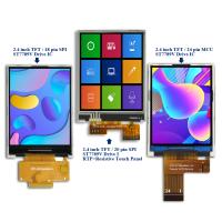 China 2.4 inch TFT LCD Display with 240x320 Resolution and SPI Interface for Home Appliances for sale