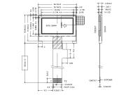 China 1.3 Inch 128x64 High Contrast LCD Module TFT LCD Display Screen for sale