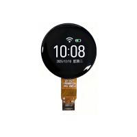 China 0.71 Inch 160x160 Round TFT LCD Display with GC9D01 Driver IC and RGB LED Backlight for sale
