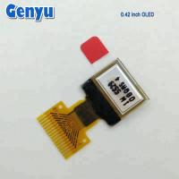 China Micro OLED Display 0.42 Inch 72x40 Dot Matrix with I2C/SPI Interface for Arduino and Smart Devices for sale