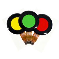 China 0.71 Inch 160x160 Round TFT LCD Display with GC9D01 Driver IC and RGB LED Backlight for sale