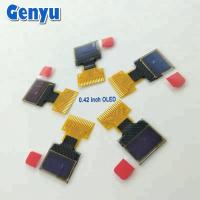 China Micro OLED Display 0.42 Inch 72x40 Dot Matrix with I2C/SPI Interface for Arduino and Smart Devices for sale