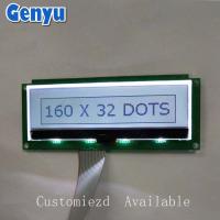 China Genyu 160*32 Dot Matrix LCD Screen with ST7525 Driver IC and FSTN Positive Display for Car Applications for sale