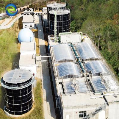 China Glass Fused Steel Anaerobic Equipment For Food Waste Project for sale