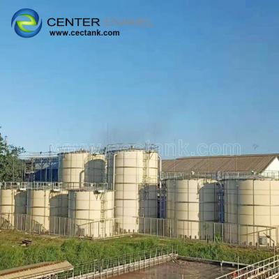 China Liquid Impermeable Landfill Leachate Tanks Wind Resistant for sale