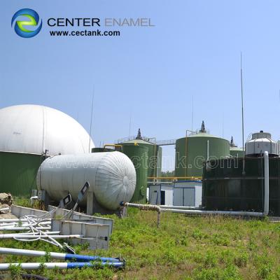 China Center Enamel Provides Glass Fused To Steel Tanks As Biogas Tanks for sale