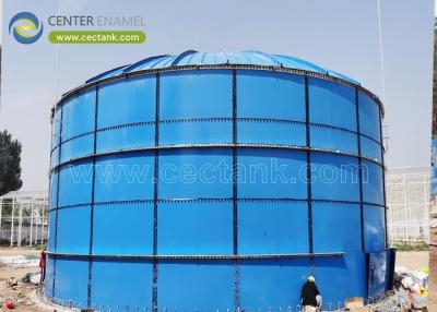 China Environmental And Safety Benefits Epoxy Coated Steel Tanks For Biogas Storage for sale