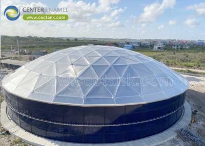 China High Corrosion Resistant Aluminum Dome Roofs Quick Field Installation for Dry Bulk Storage Tanks for sale