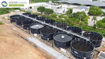 China Optimizing Installation And Construction Efficiency Bolted Steel Tanks For Fish Farming Tanks for sale