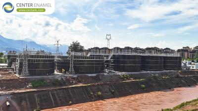 China Optimizing Installation And Construction Efficiency Bolted Steel Tanks As Aquaculture Farming Tanks for sale