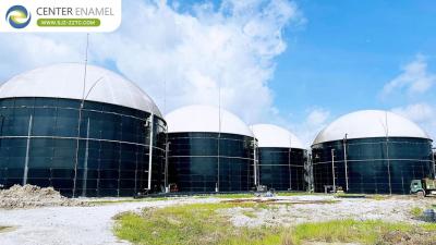 China Center Enamel: Comprehensive Biogas Solutions Utilizing Advanced Anaerobic Digestion Technology for sale