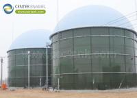 China Excellent Abrasion Resistance Glass Lined Water Storage Tanks For Potable Water / Easy Construction for sale