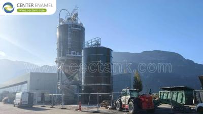 China Freestanding Glass-Lined Water Storage Tank in Water Treatment: The Ultimate Solution for Safe and Reliable Water Storage for sale