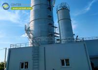 China Stainless Steel Tanks Engineering Design Exceeding AWWA D103-09 Standards for sale